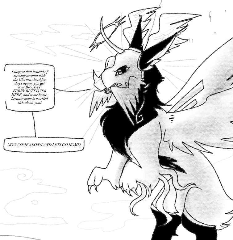 Husk of the Cocoon Page 2: Sen, the hero. (creatures of sonaria comic ...