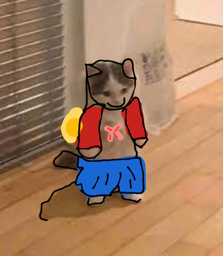 Wanna make a standing cat pfp, heres the template! | Fandom