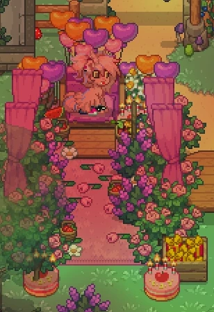 pink lung throne. | Fandom