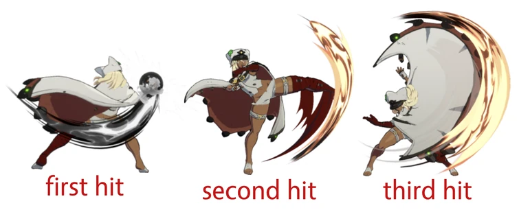 going to in depth about a singular fighting game move: ramlethal rekka ...