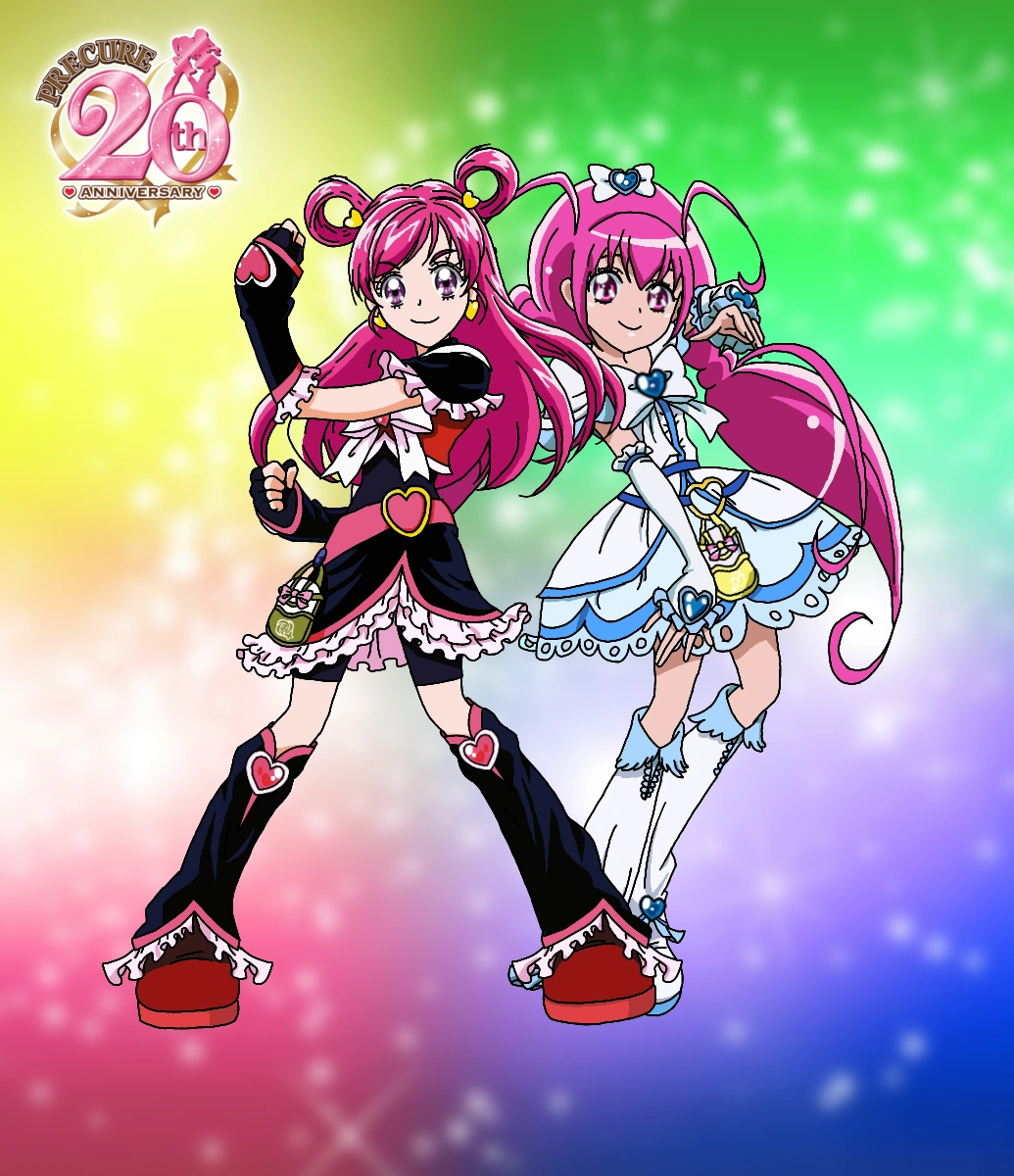 Cure Dream and Cure Happy (Cure Black and Cure White) | Fandom