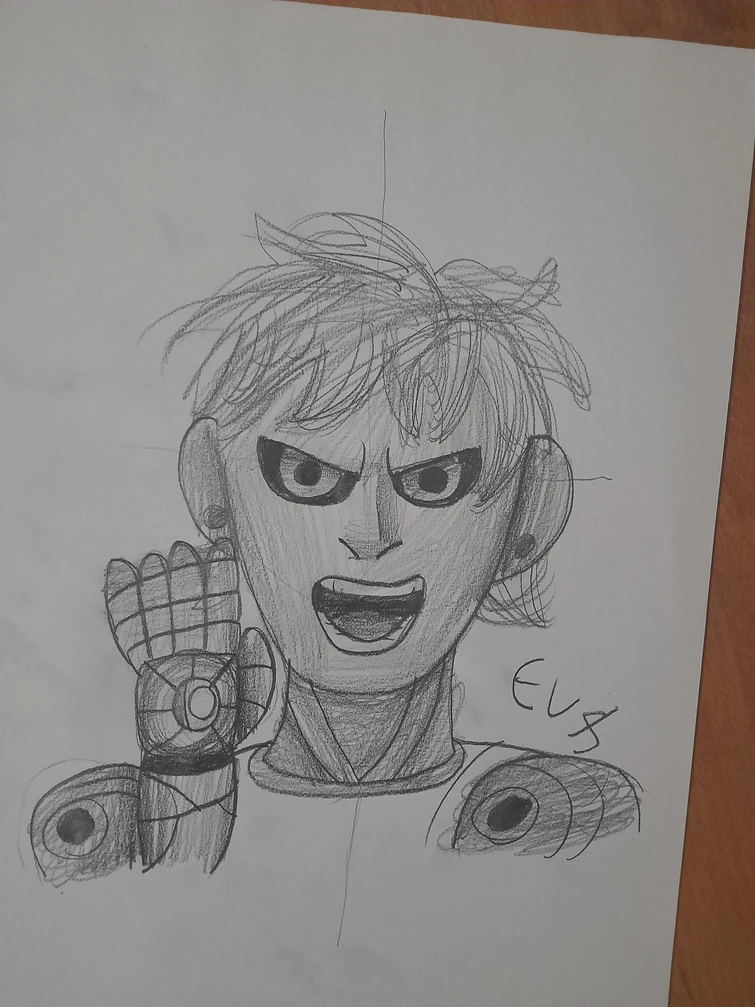 My sketch of Genos | Fandom
