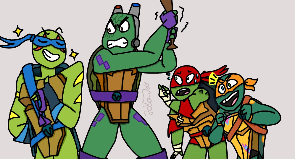 ROTTMNT memes that I drew because why not | Fandom