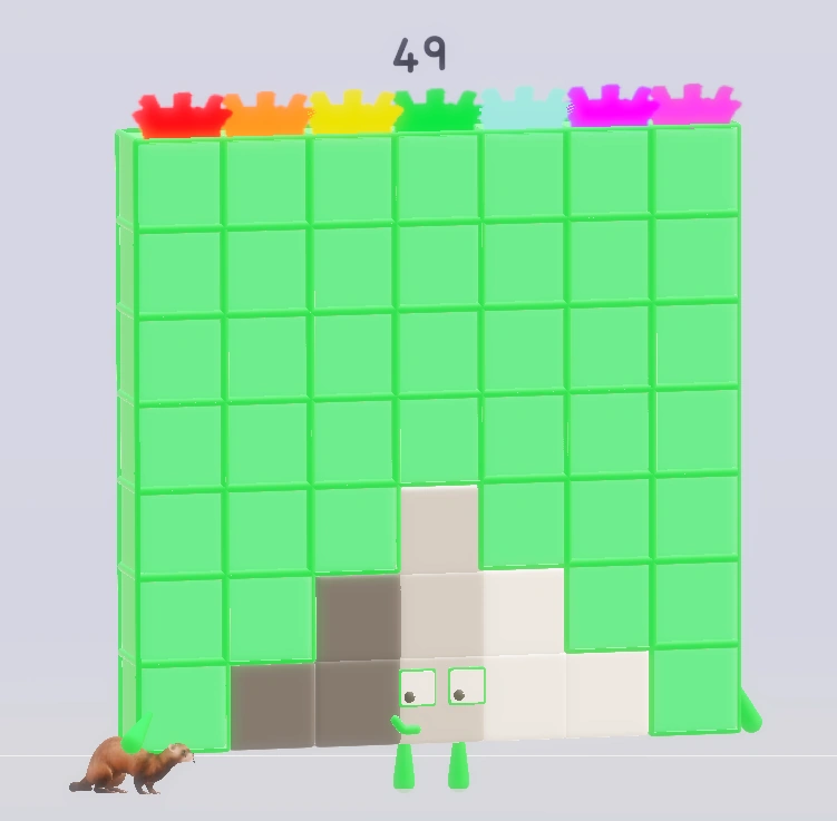 daily numberblock 49 | Fandom