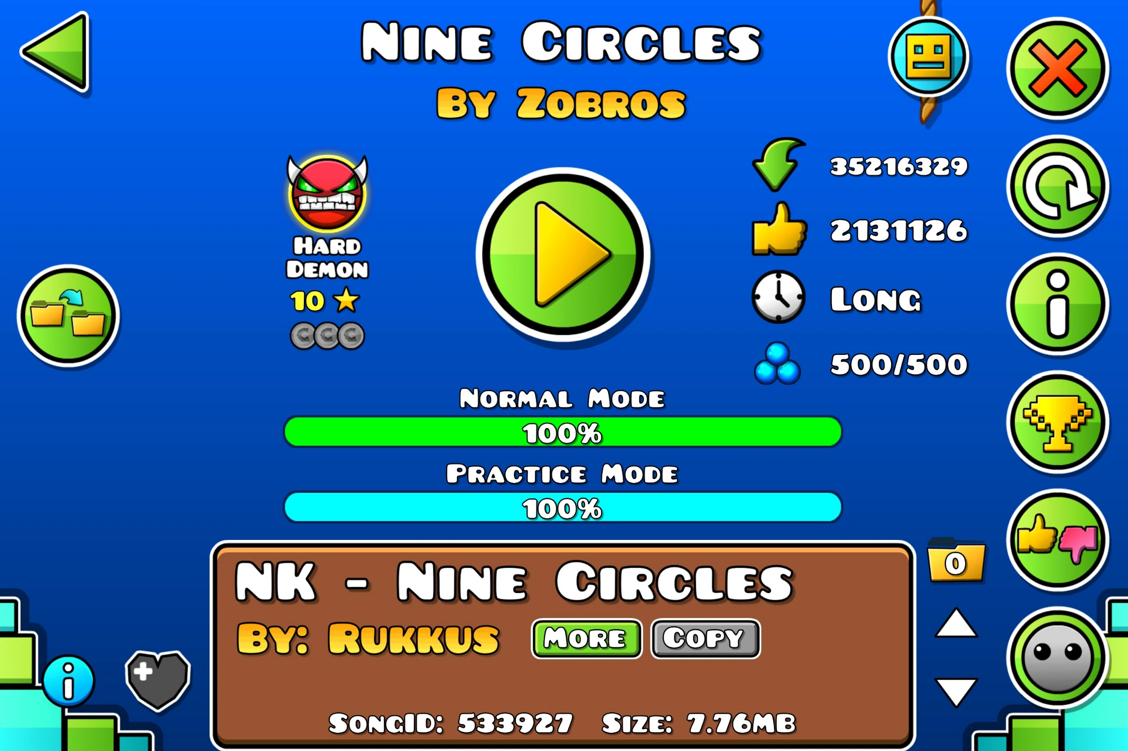 Nine Circles 100% | Fandom