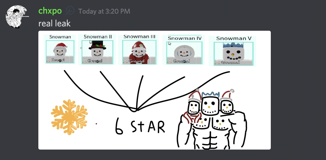 Snowman 6 star confirmed 😳 | Fandom