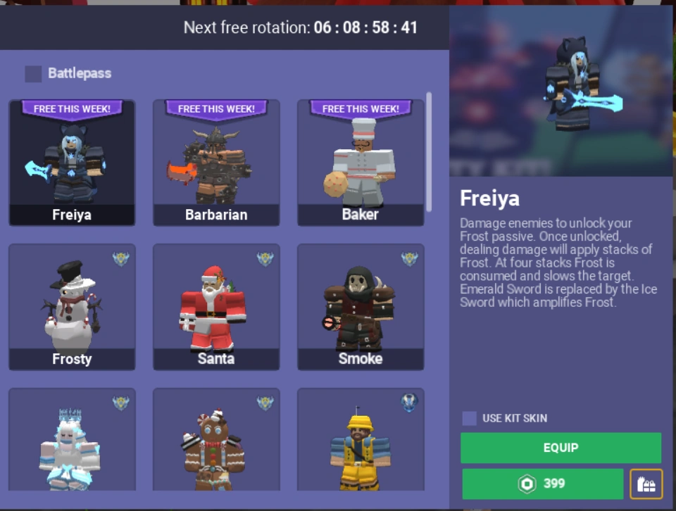 when you saw freiya kit is free: | Fandom