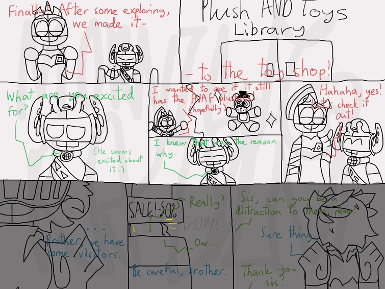 ( PHIGHTING! AU ) Phighters' Base Story 2: The Abandoned Mall ( The Toy ...
