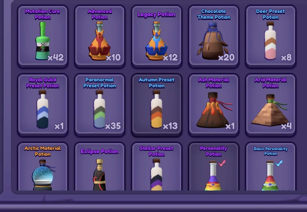 Potion Inv Auction! | Fandom