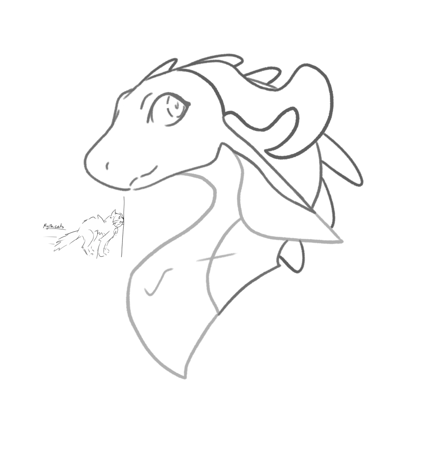 A quick SkyWing headshot base- I tried a different style | Fandom