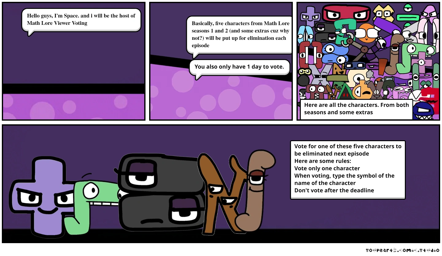 Math Lore Viewer Voting Episode 1 | Fandom