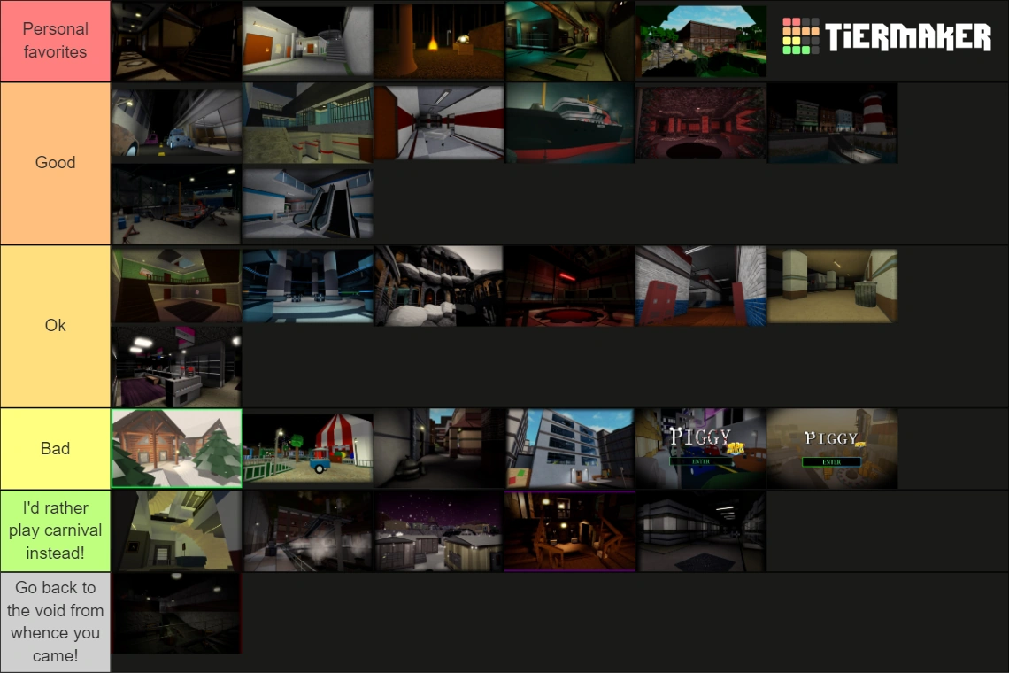 My Piggy chapters tier list (without Gurt) :: revisited edition | Fandom