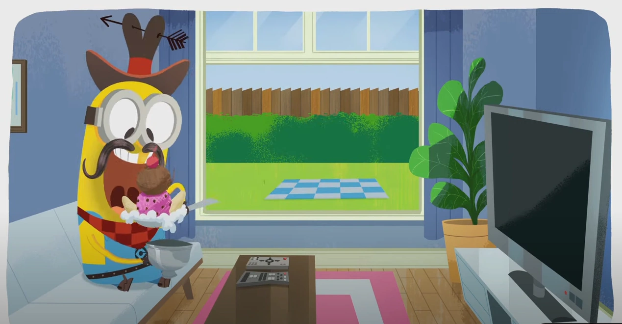 Guys this scene from episode 25 of Saturday Morning Minions hurts so ...