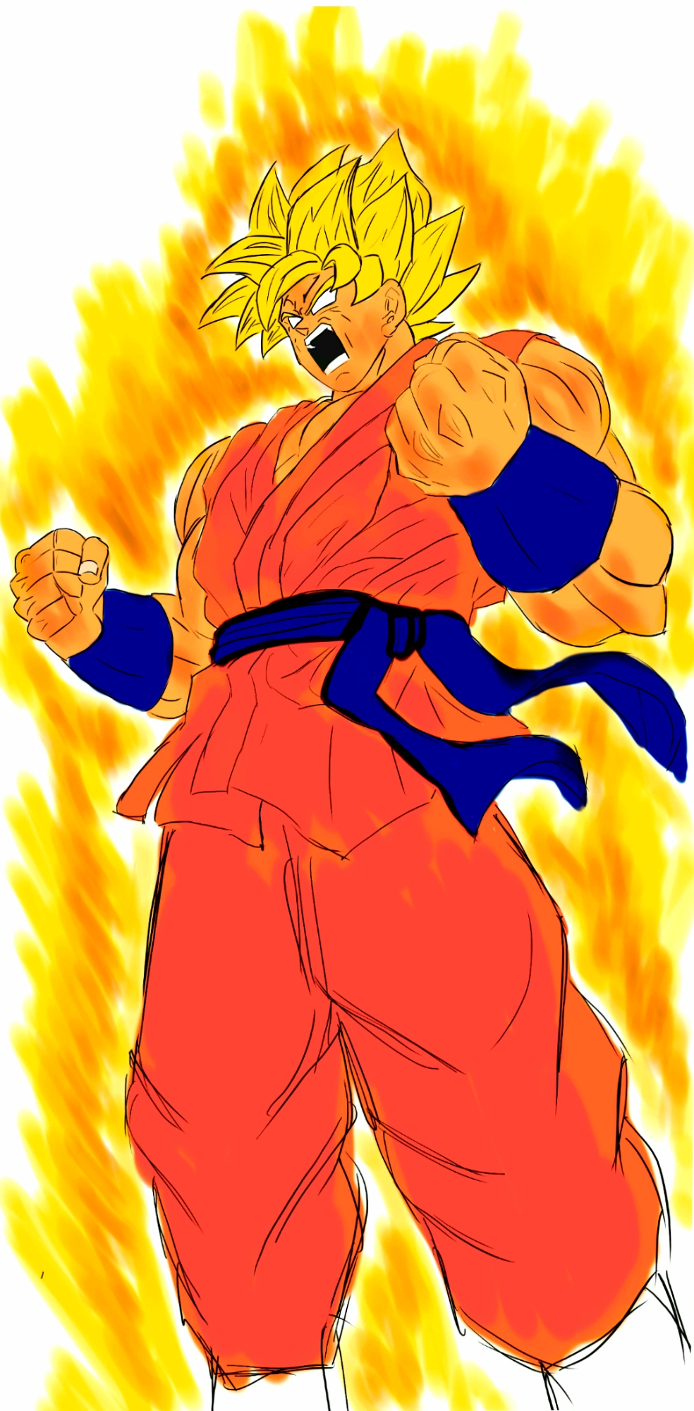 Goku ssj 1 (enraged) | Fandom