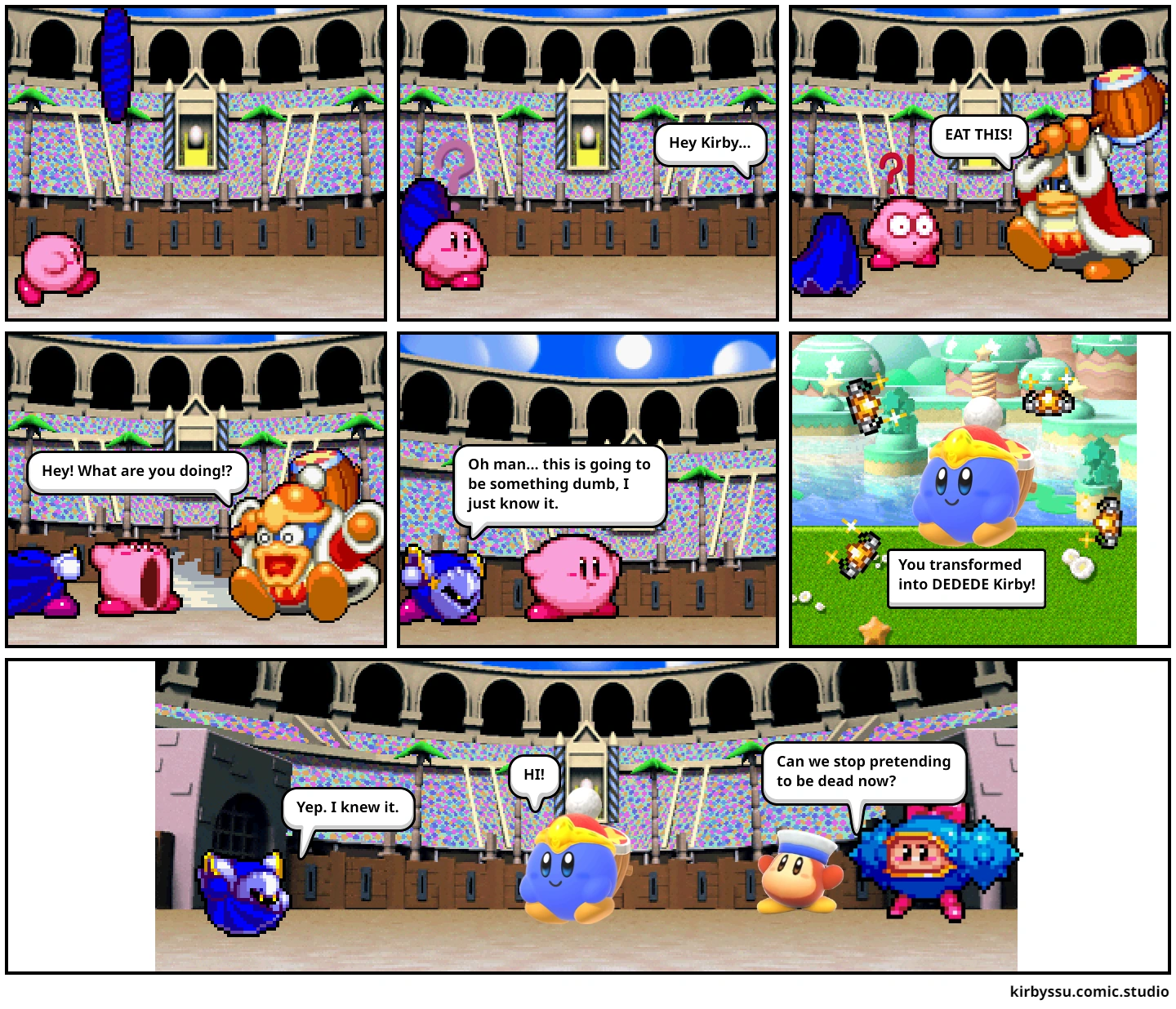 Bad Kirby comic I spent way too long making | Fandom