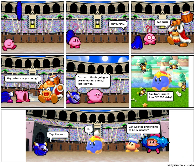 Bad Kirby comic I spent way too long making | Fandom