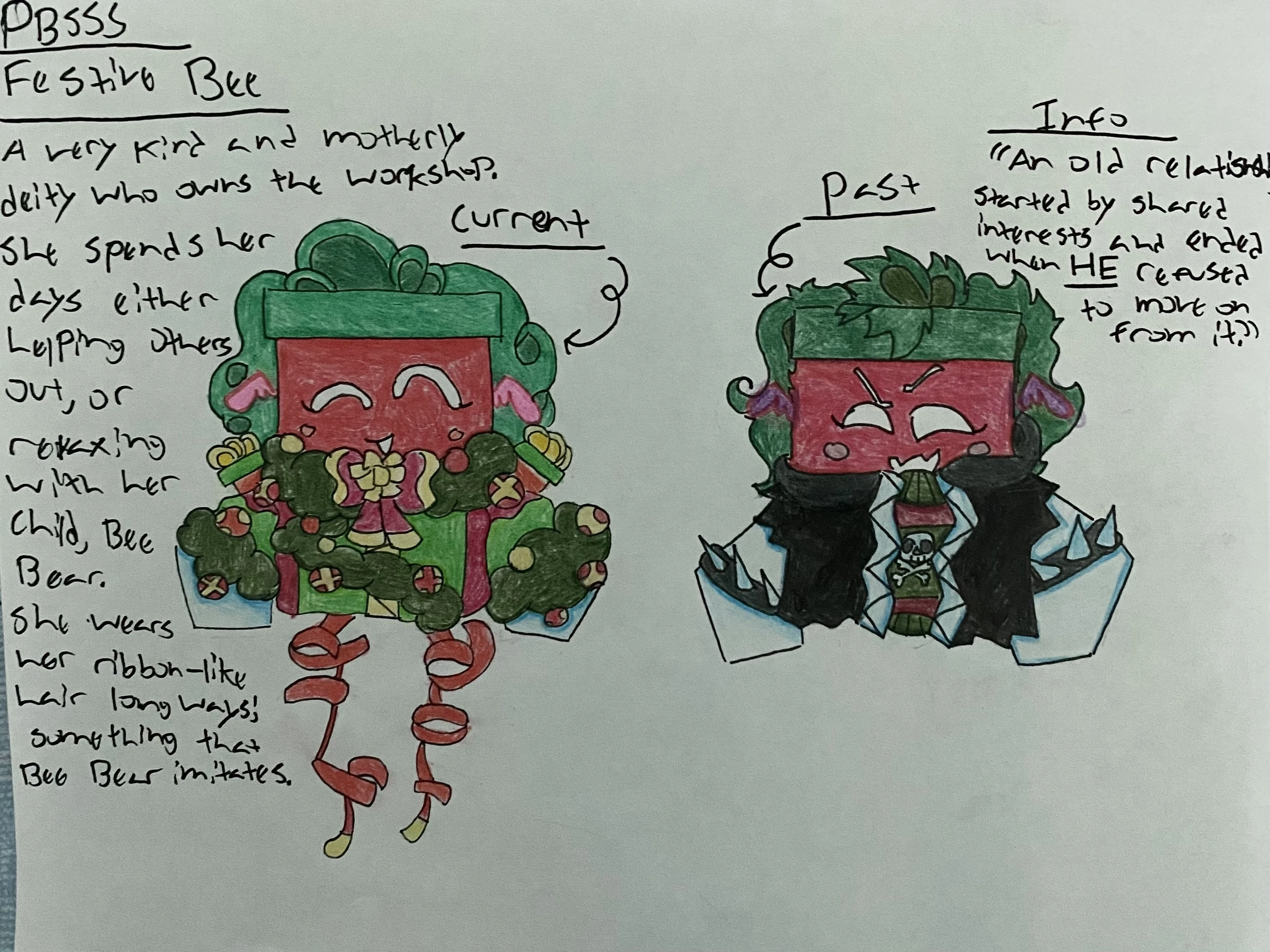 Festive Bee Design (for my series) | Fandom