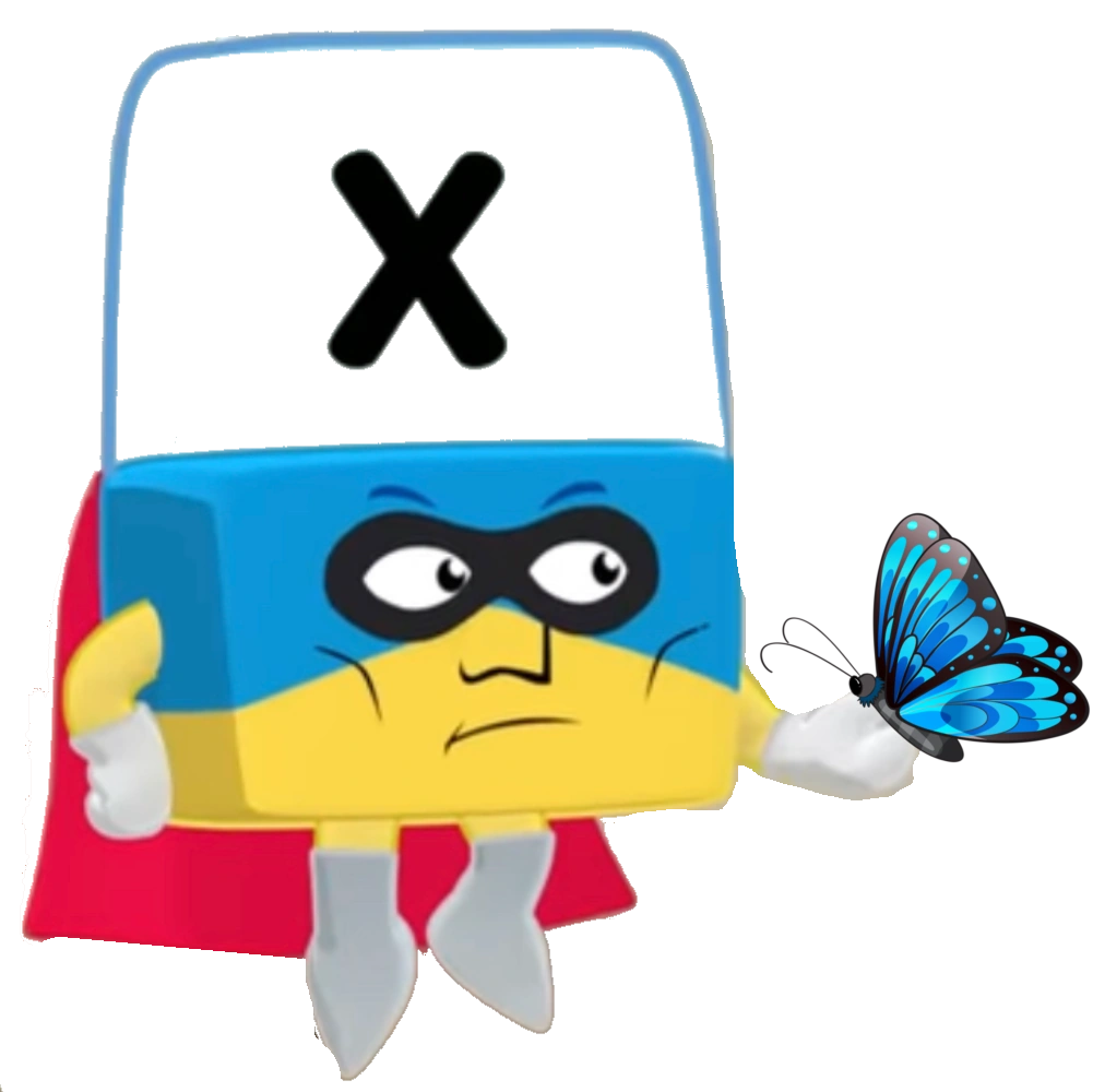X with a butterfly | Fandom
