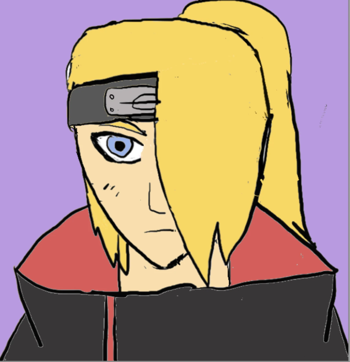 Deidara art i made | Fandom