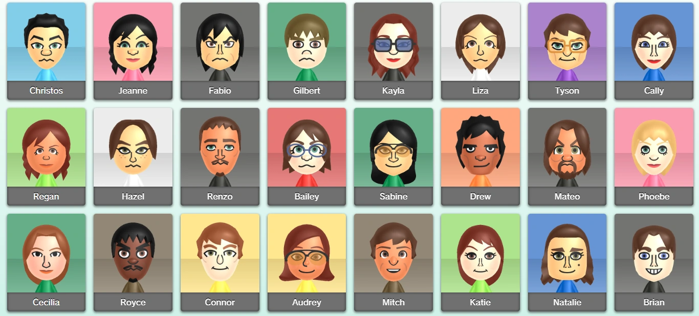Thought I'd show off my Custom Miis | Fandom