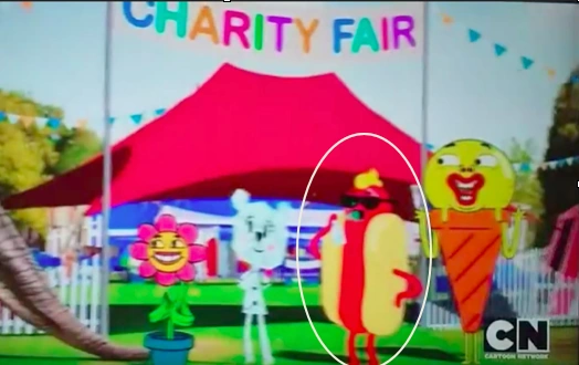 Hot dog guy and Leslie? Kissing gumball/Darwin? | Fandom