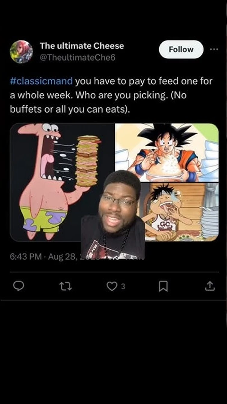 You have to pay to feed for a whole week who are you picking (no ...