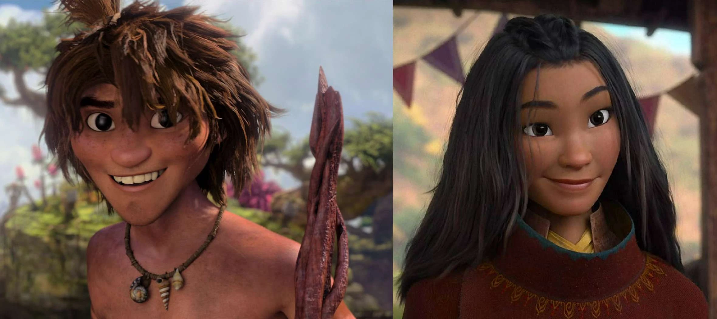 Raya The Last Dragon x Croods - new crossover AU theory: Guy x Raya ...