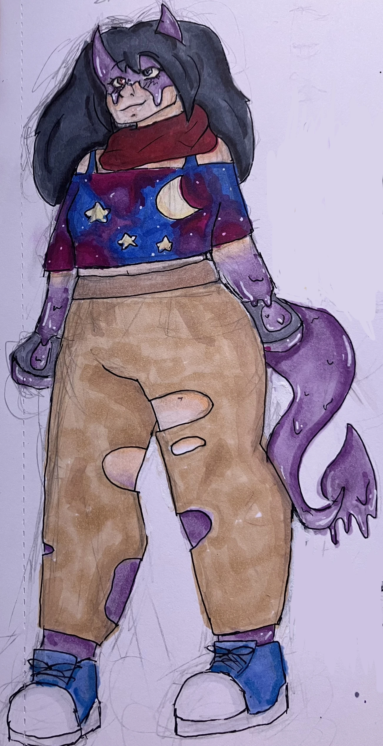 Finished oc drawing! | Fandom