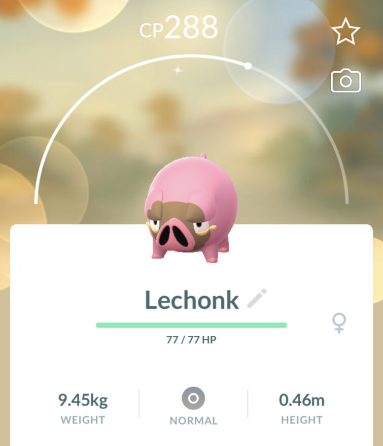 First catch of the day is wild shiny lechonk | Fandom
