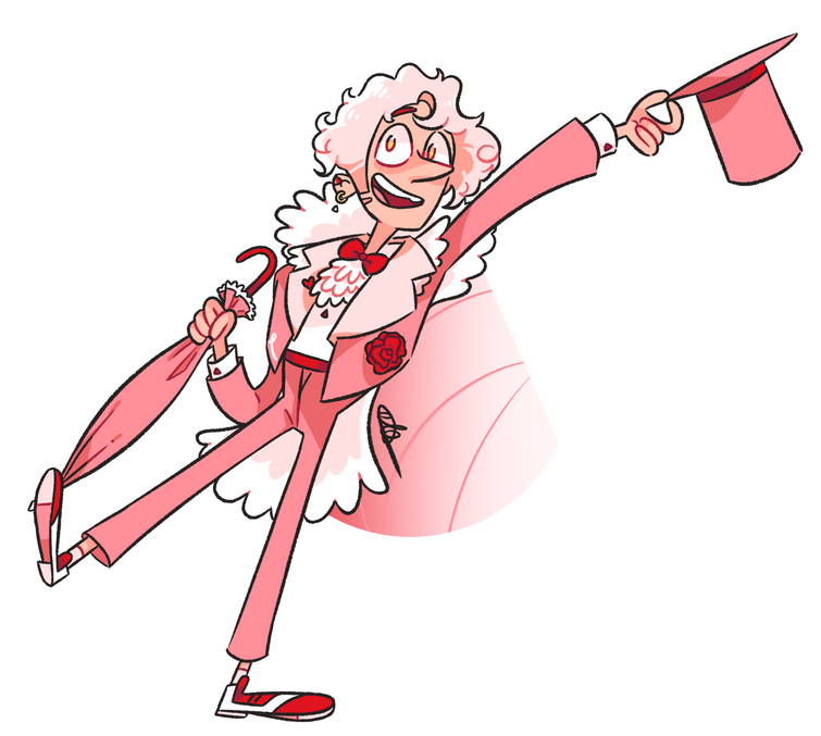 Colourblock Pink as a human | Fandom