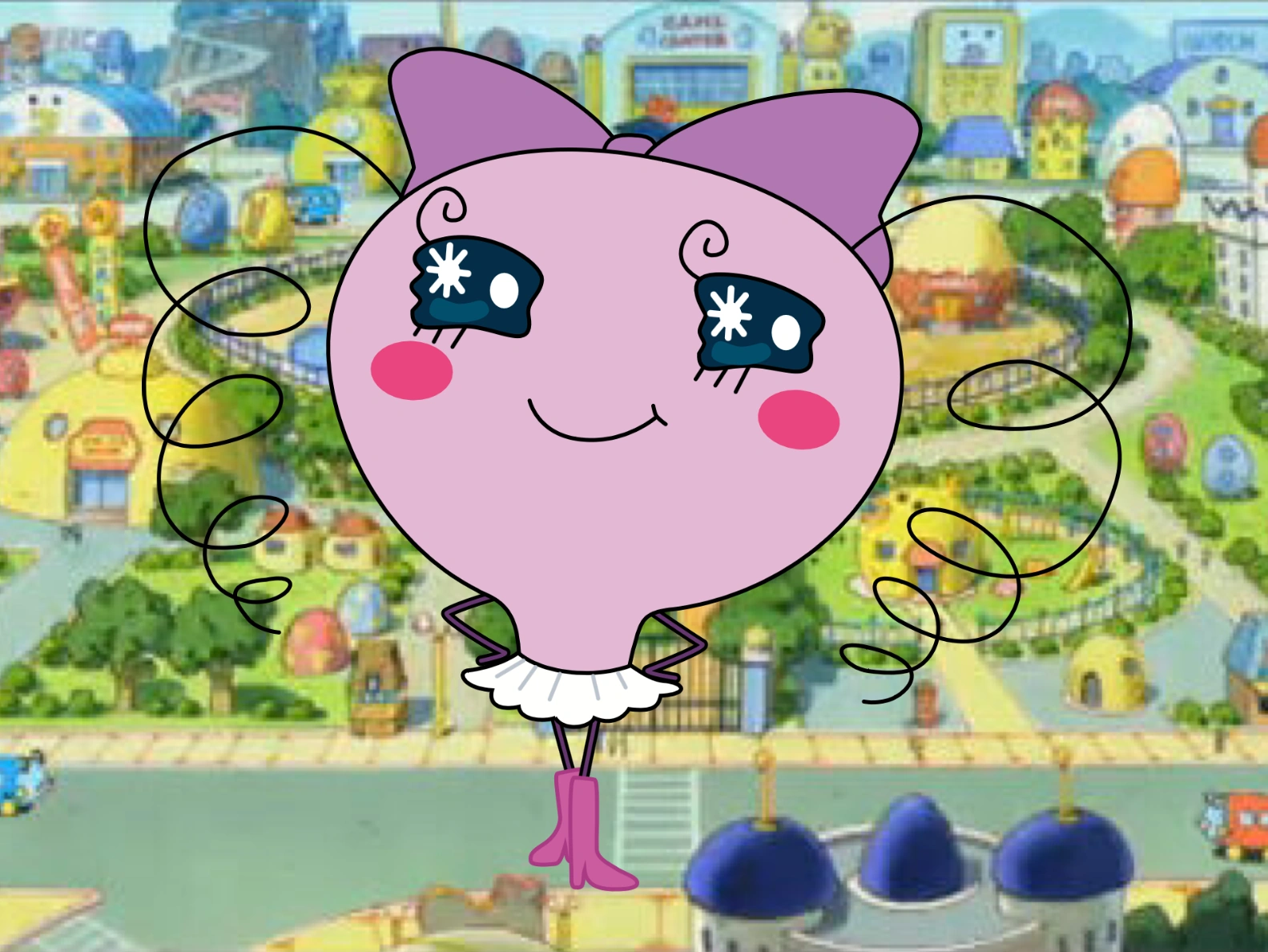 Happy birthday to Makiko! Now I’m wondering who's curl is better. (Nov ...