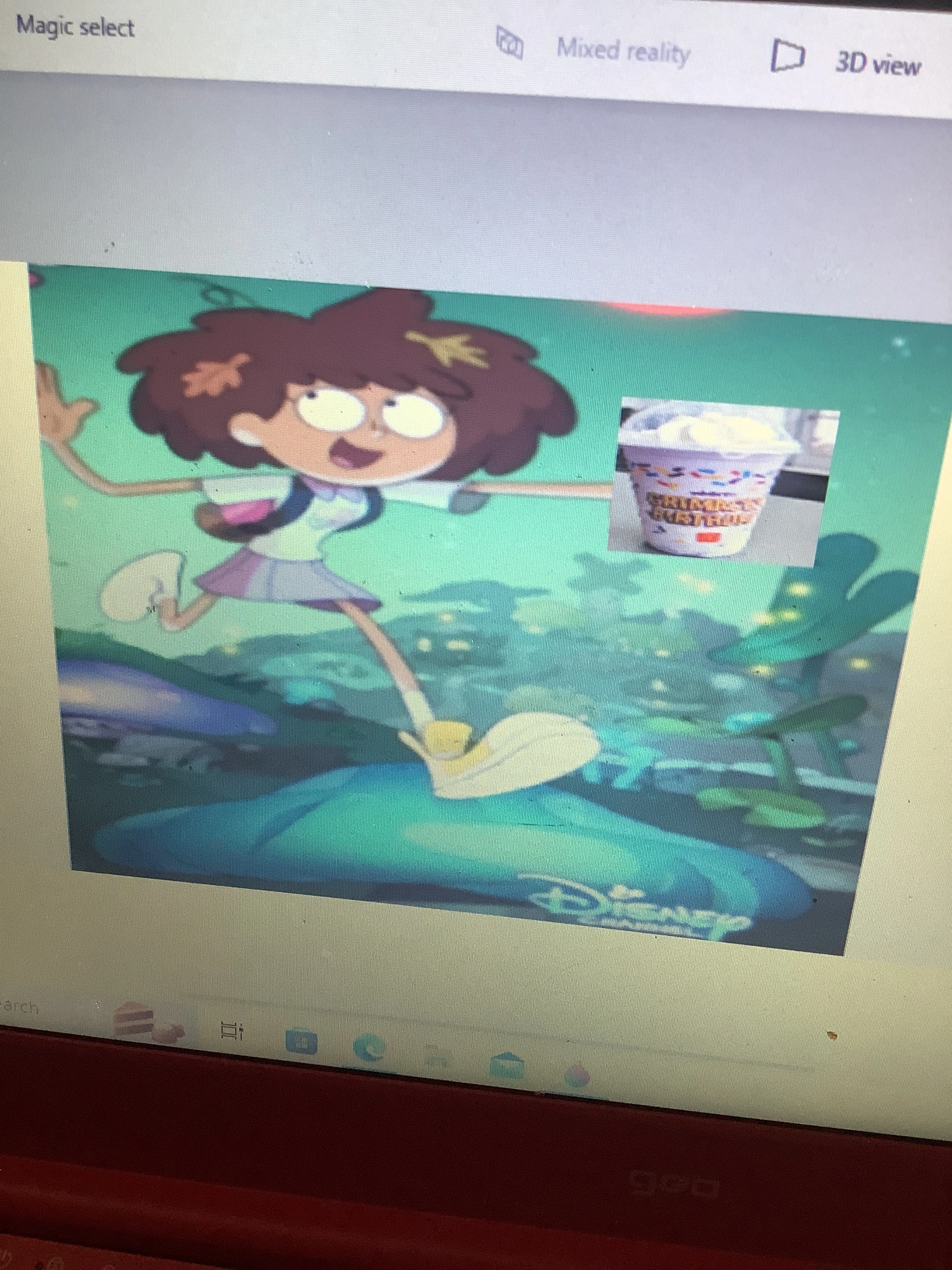 Anne boonchuy with a grimace shake | Fandom