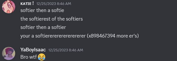 is there an actual word for a softiererererererererererer?? | Fandom