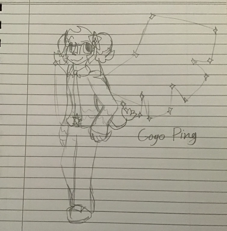 Redrawn human Gogo Ping | Fandom
