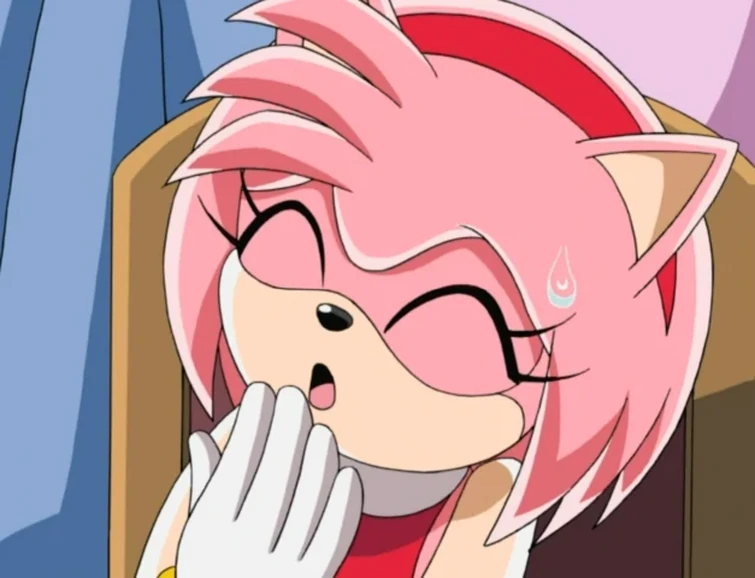 Amy Rose folding her cute little ears! | Fandom