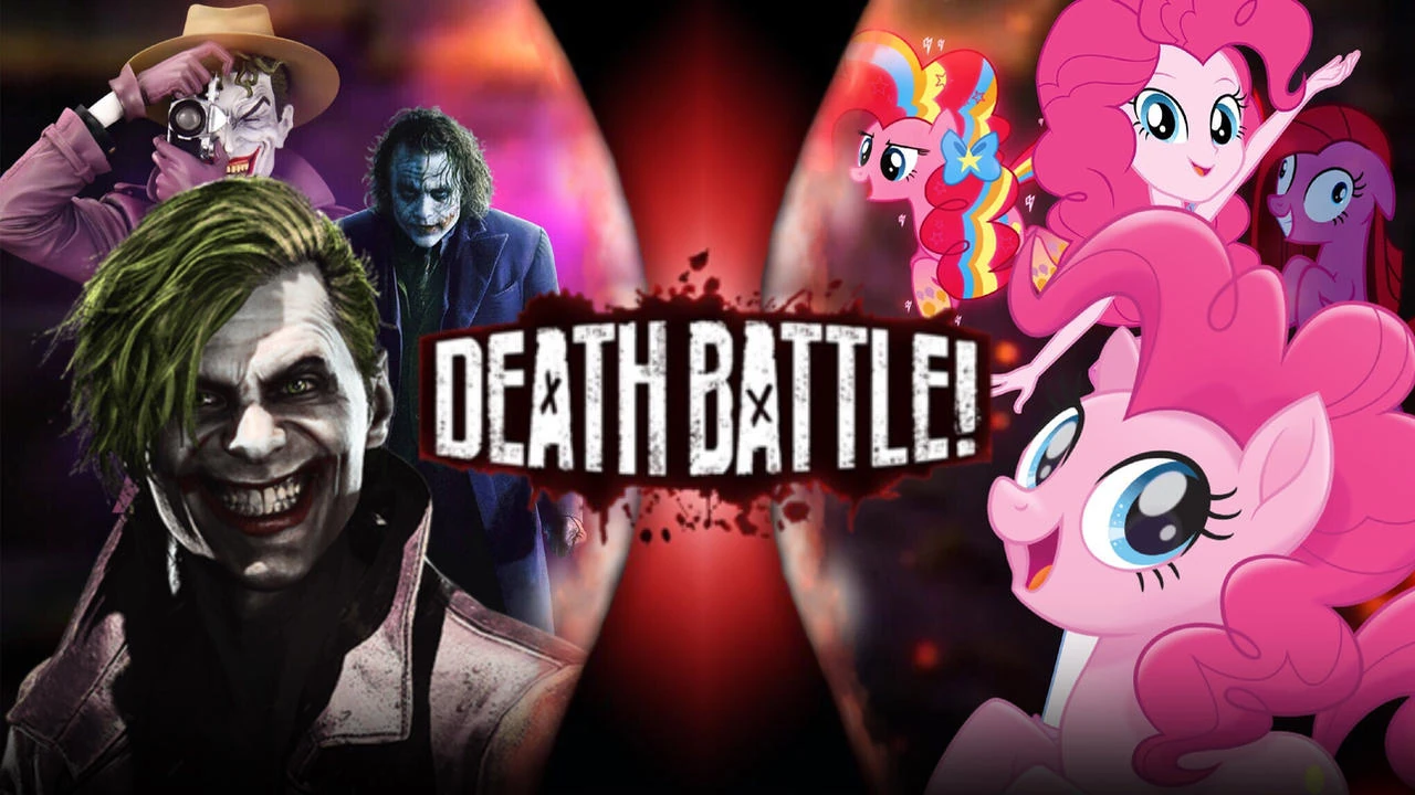 The Joker VS Pinkie Pie (DC Comics VS My Little Pony) | Fandom