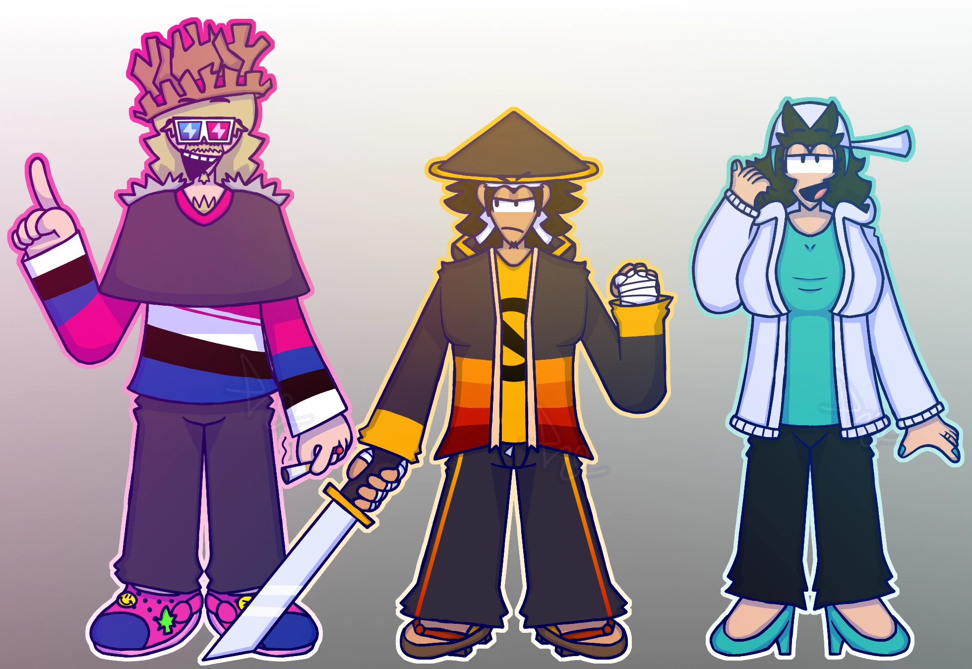 the stylish gods gijinka design | Fandom