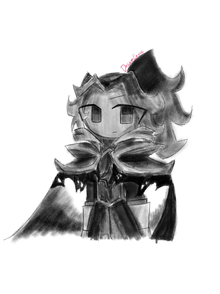 Day 8 of drawing Silent Salt Cookie until I stop grinding and I finally ...