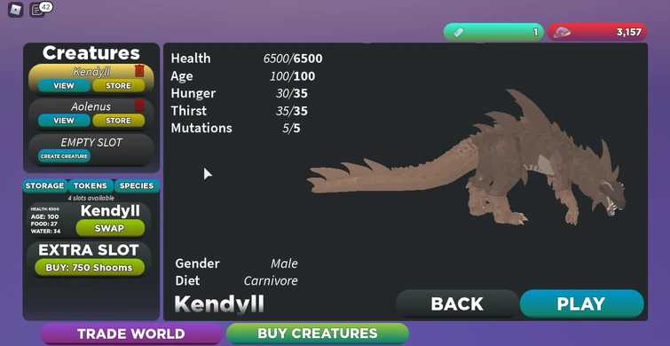 Selling stored Kendyll skins | Fandom