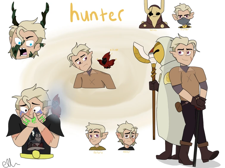 Hunter Fanart finished!🦉 | Fandom