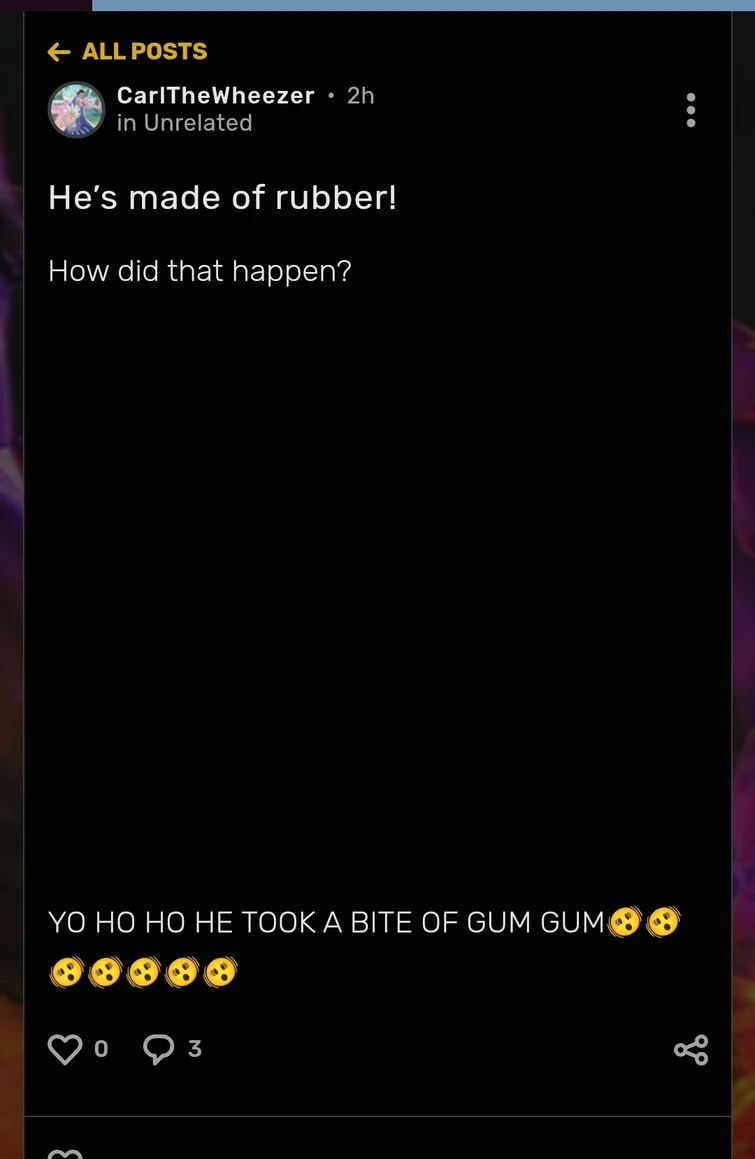 He’s made of rubber! | Fandom