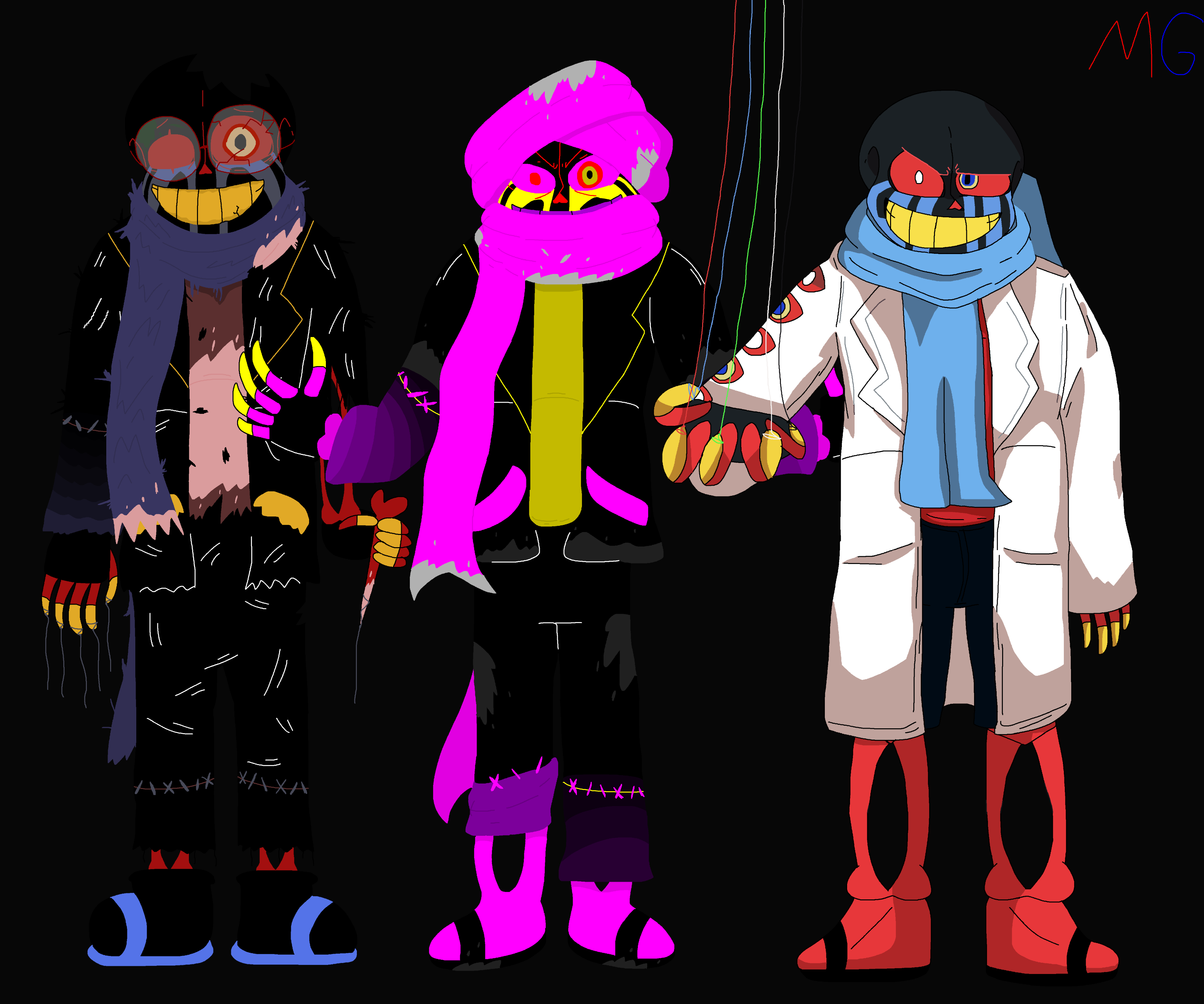 MG! Error! Murder Time Trio | Fandom
