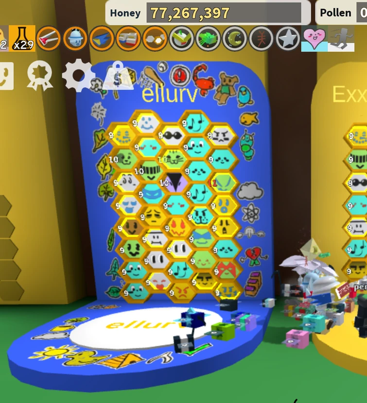 yay finally got all my bees level 9 | Fandom