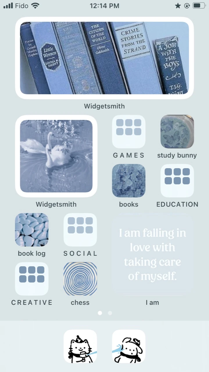 Grade my new aesthetic Home Screen | Fandom