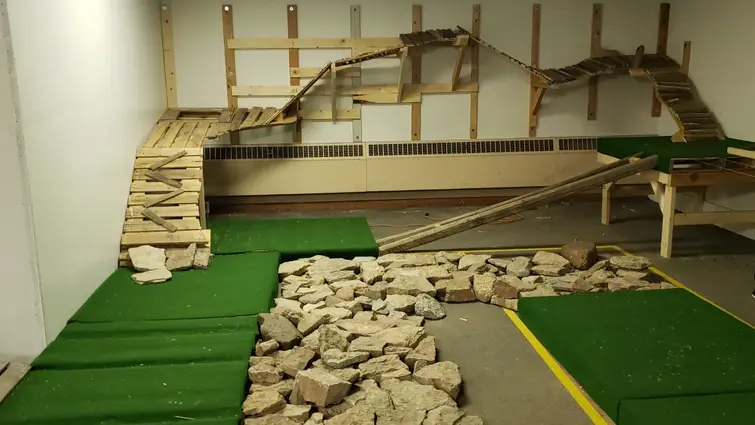 Some images of what the original Backrooms location looks like now | Fandom