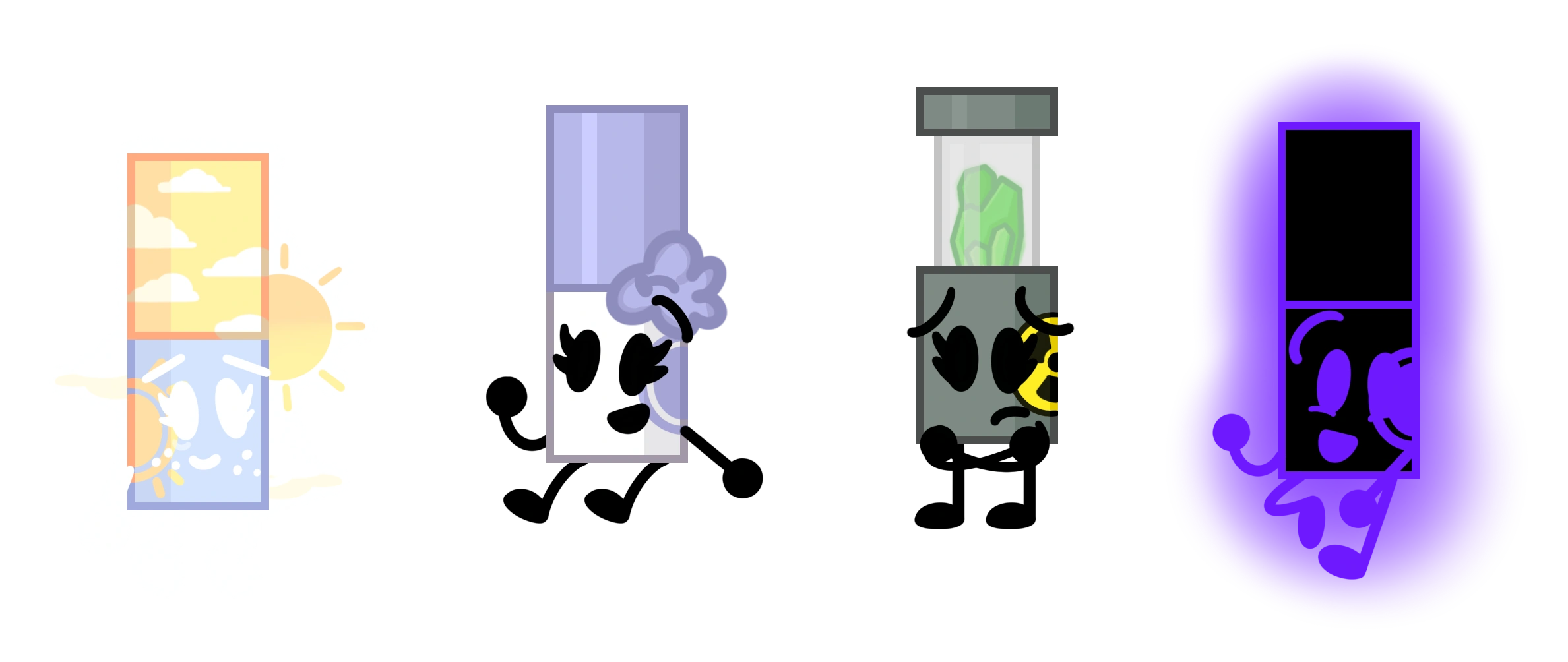 Markers of the day 3 (Sunlight, Periwinkle, Uranium and ENTITY) (late ...