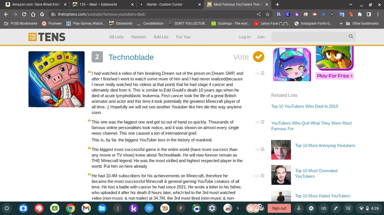 Please don't talk about Edd's death in my presence | Fandom