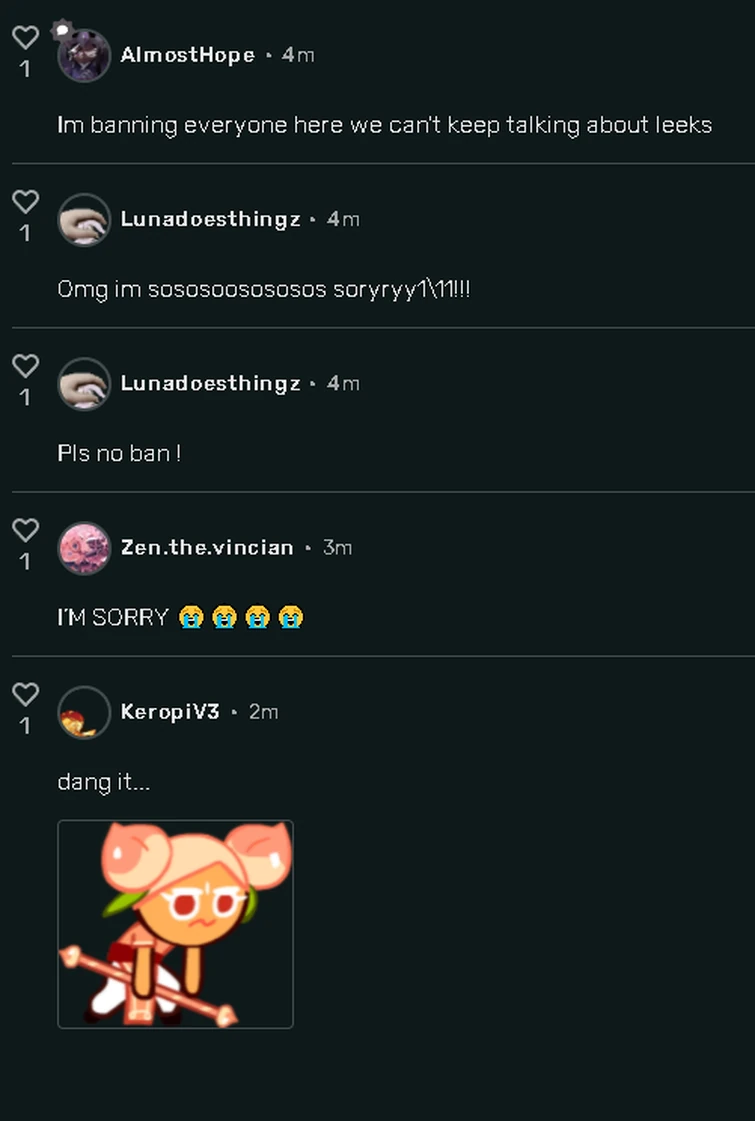 we cant talk about leeks guys 😔 | Fandom