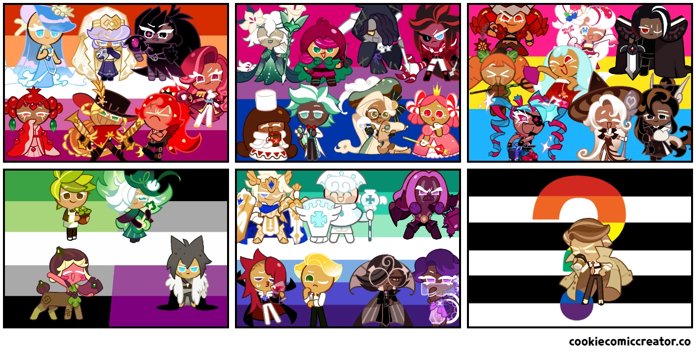 I've seen some people sharing their lgbt headcanons recently so here's ...