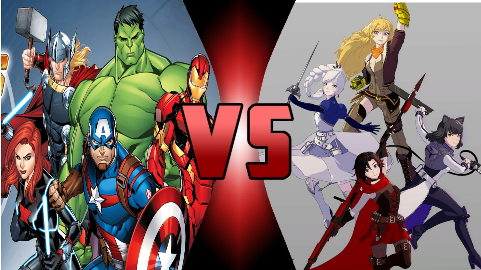 The Avengers vs. Team RWBY (MARVEL X RWBY) | Fandom